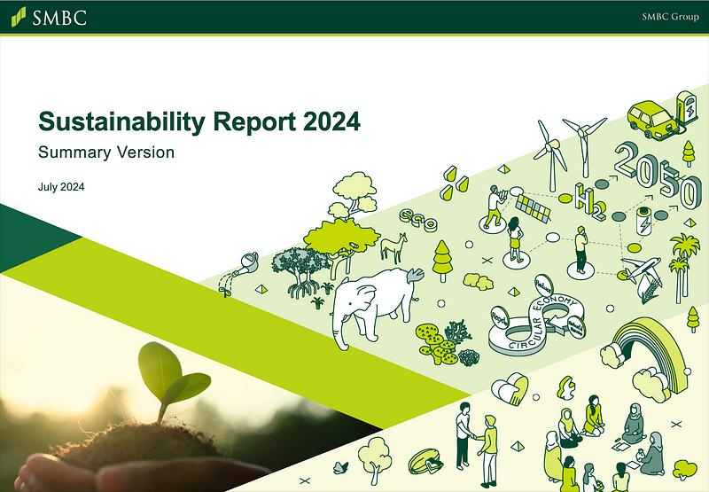 The SMBC Group publishes its 2024 Sustainability Report The SMBC Group publishes its 2024 Sustainability Report